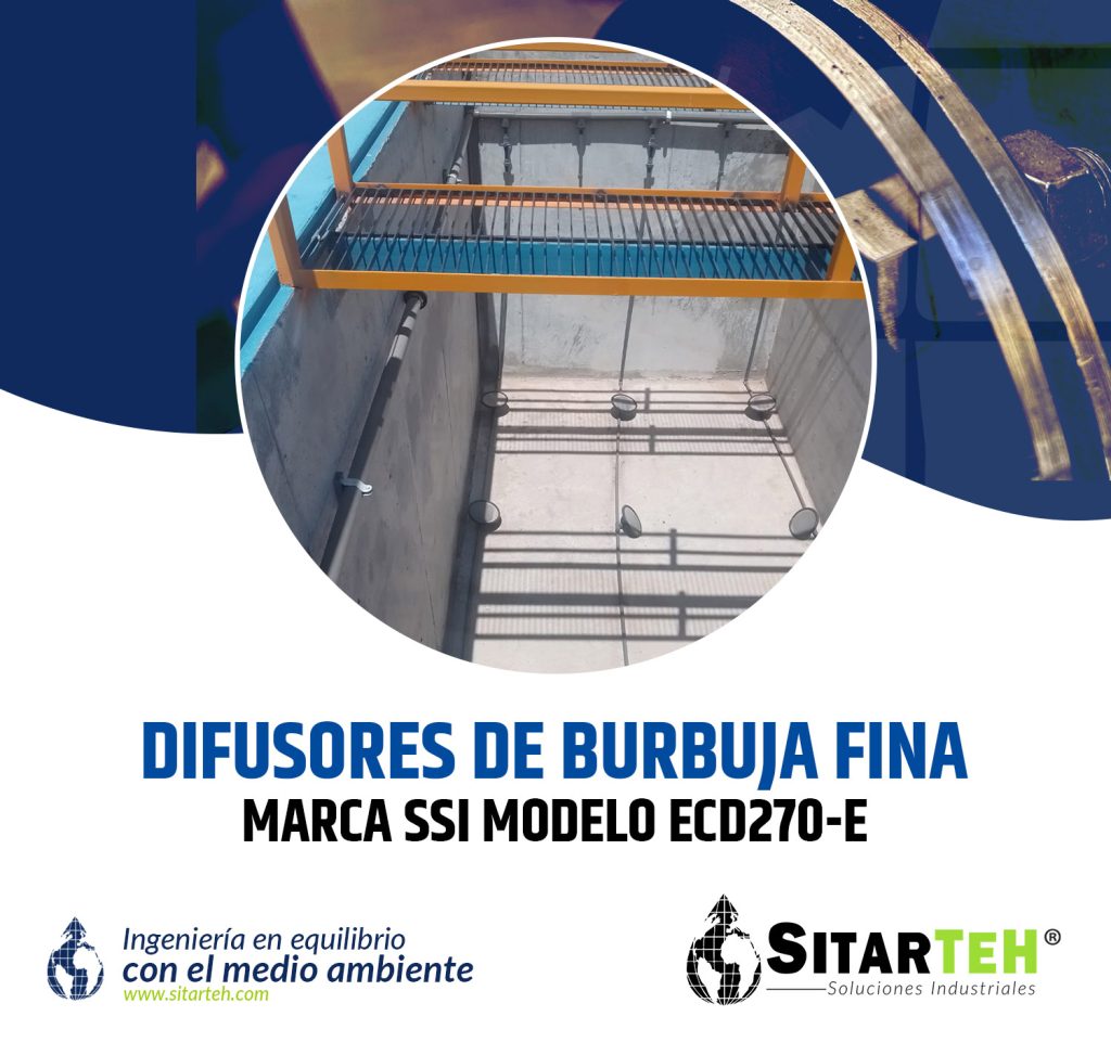 Difusor de Burbuja Fina Marca SSI Seminuevo - Sitarteh Soluciones ...
